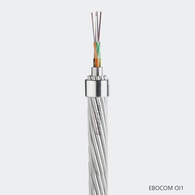 OPGW Optical Fiber Cable SM 24 Core Power System High Voltage ground ...