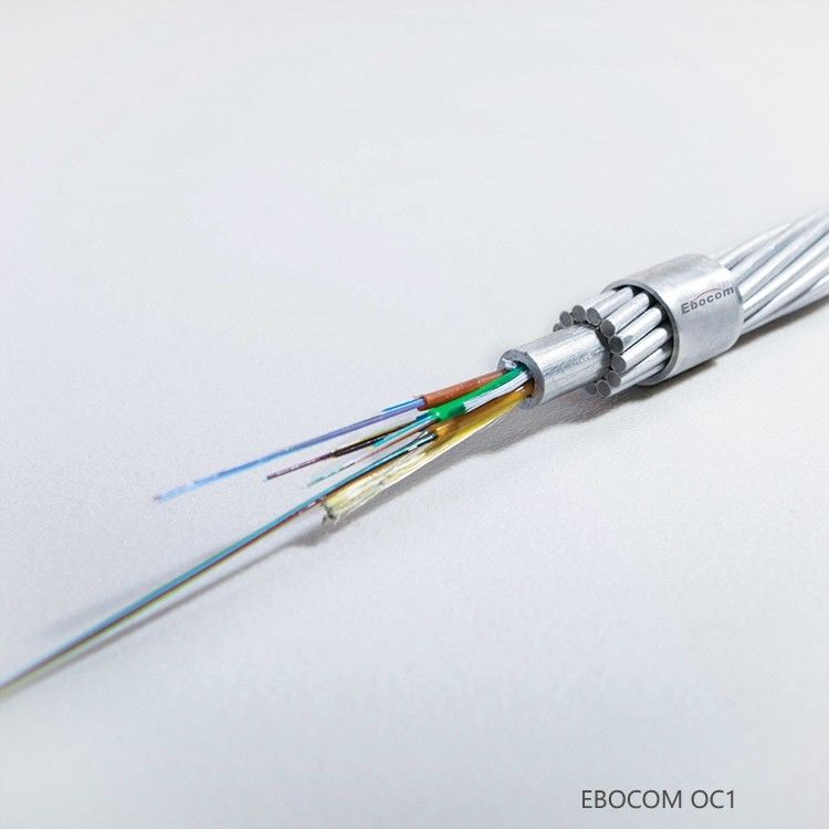 OPGW Fiber Optic Cable price Aerial Overhead Power Ground Wire G652D Stranded 12 24 36 48 Core
