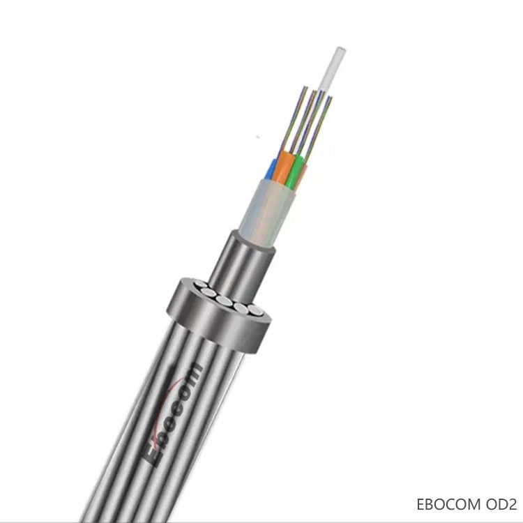 High Tensile OPGW Fiber Optic Cable Aluminium Clad Stainless Steel Tube ...