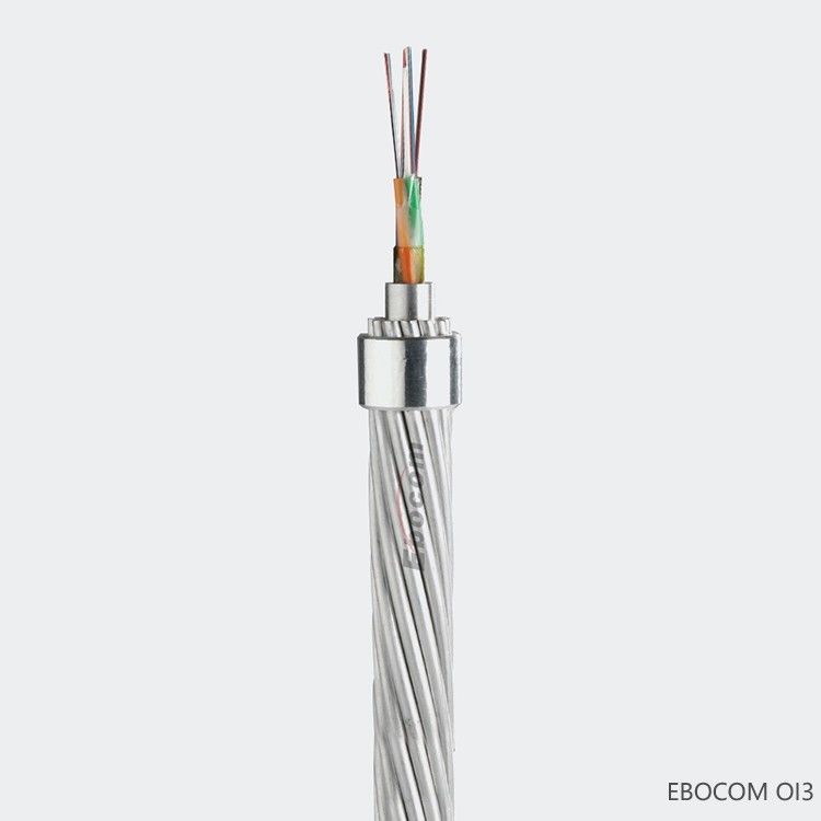 Stranded 12 24 48 Core OPGW Overhead Ground Wire Fiber Optical Cable