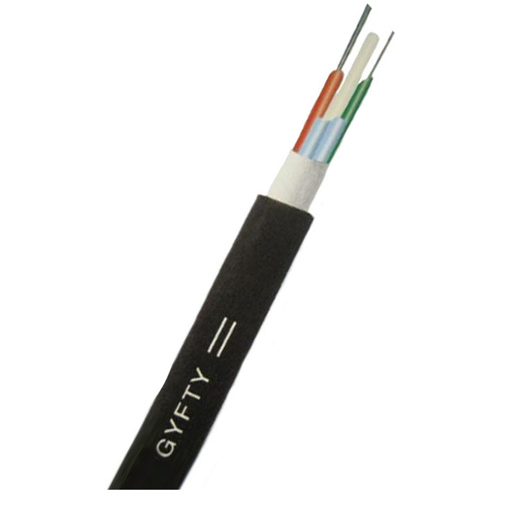 Non Metallic GYFTY Fiber Optical Cable Non Armored 24 48 72 Core networking