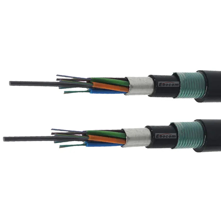 12 Core GYTA Duct Stranded Optical Cable ISO14001 Certified and Strong ...