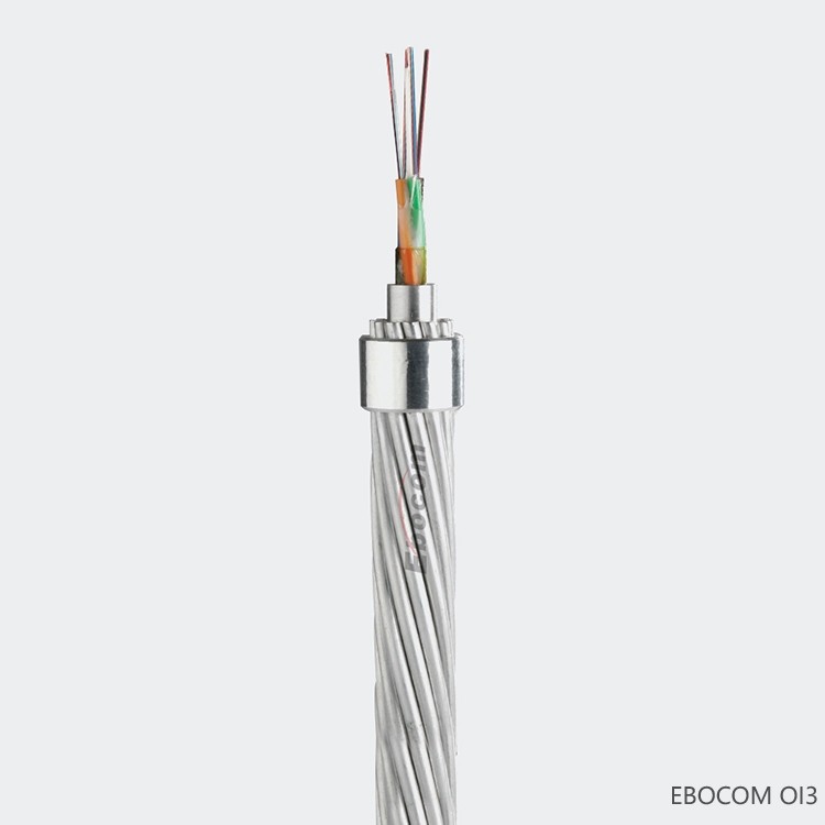 Stranded 12 24 48 Core OPGW Overhead Ground Wire Fiber Optical Cable