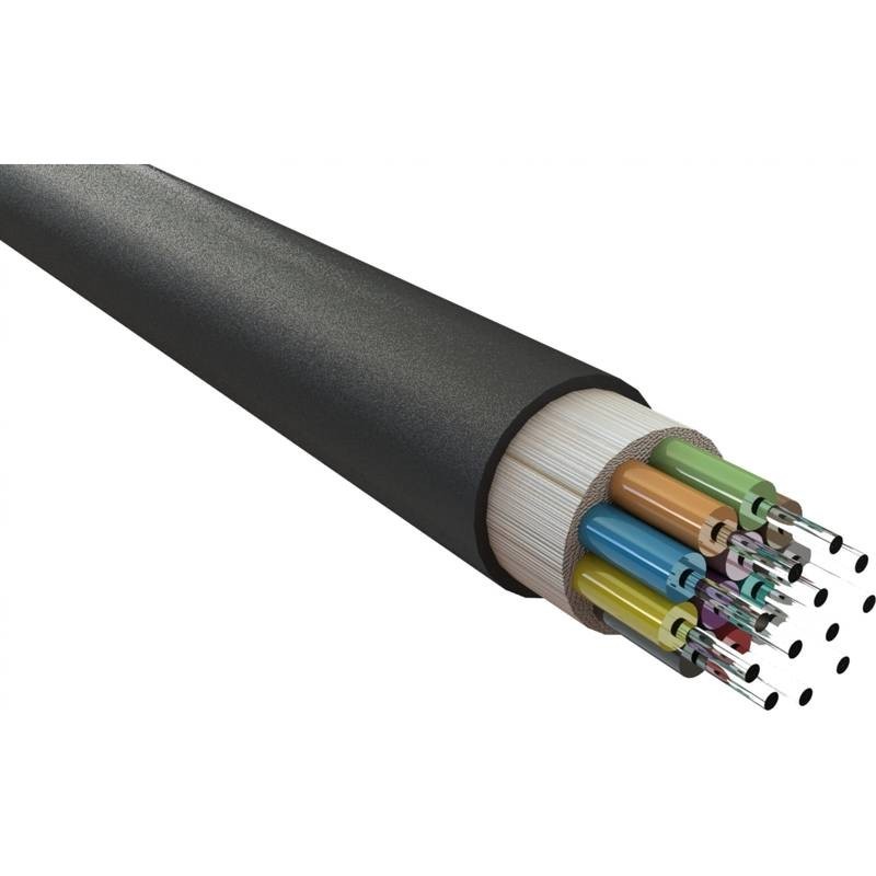 GYFTY Aerial Fiber Optic Cable with FRP Strength Member 24 Core PE ...