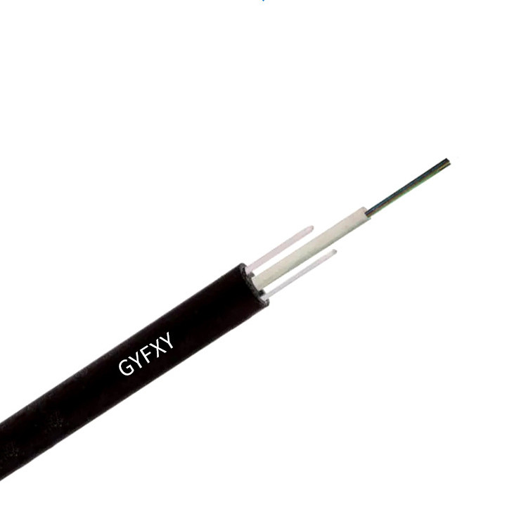 GYFXTY Non-Metallic Outdoor FTTH Round Fiber Optic Cable with FRP ...